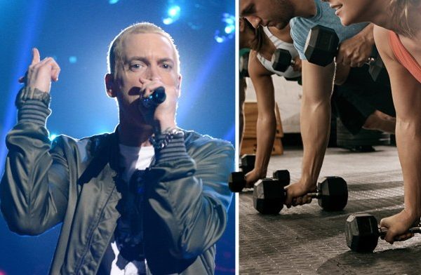 Eminem is everyone’s favourite music to sweat to as rapper tops workout ...